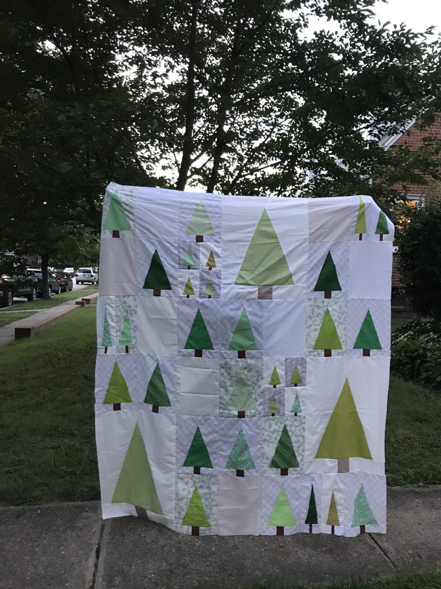 Arboreal (the scrappy tree quilt) – slightly biased quilts