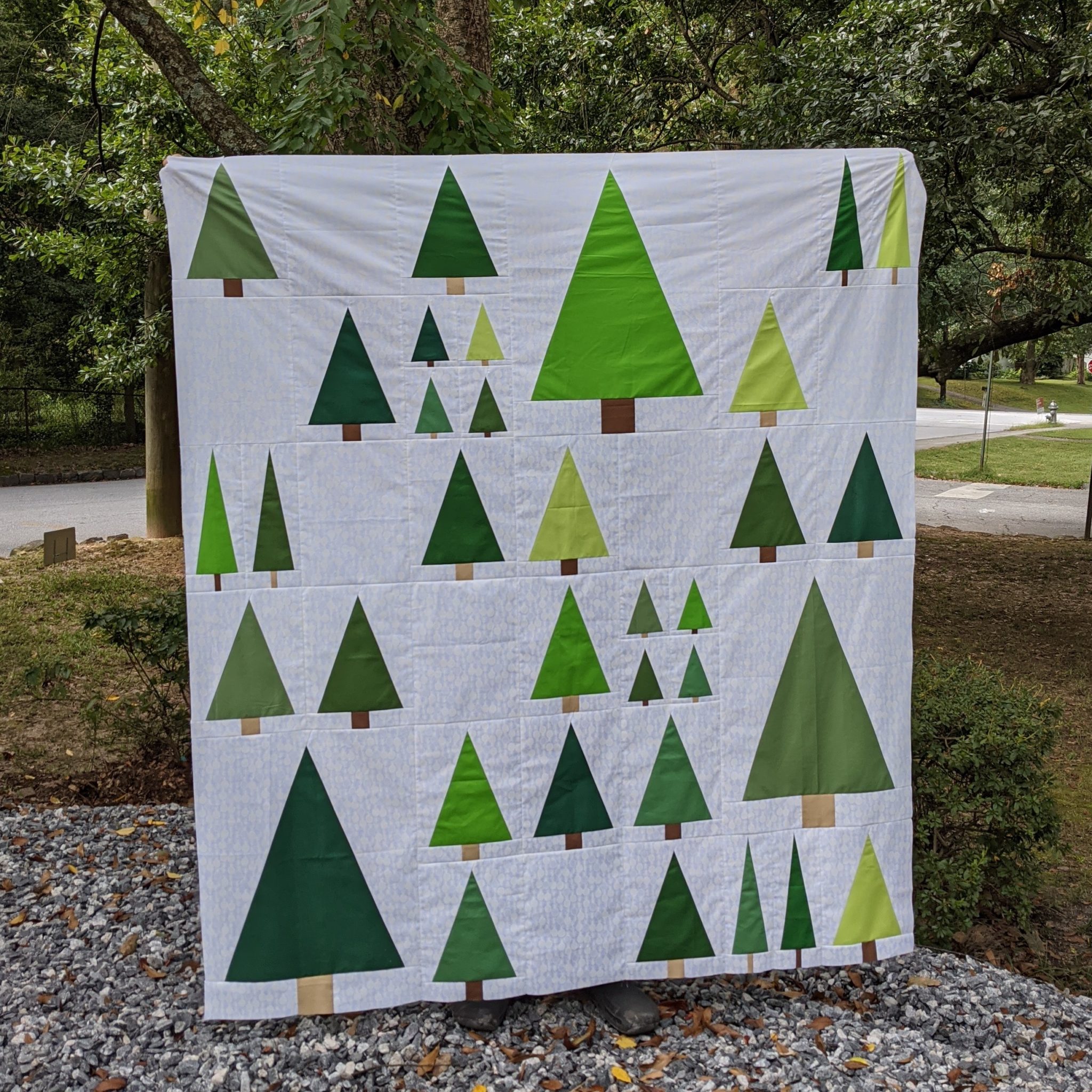 Arboreal (the scrappy tree quilt) – slightly biased quilts