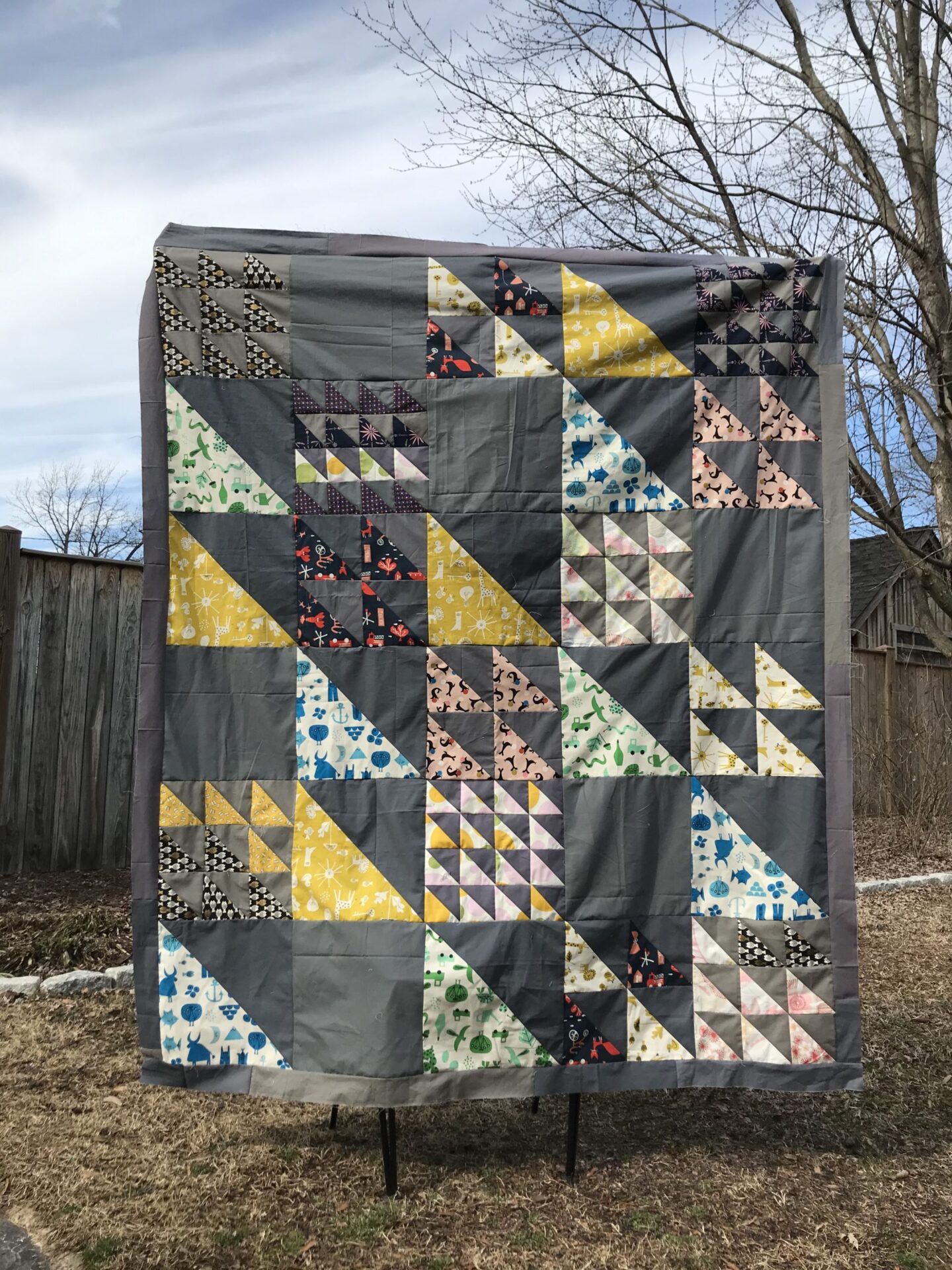 Vertex (the rainbow kaleidoscope one) – slightly biased quilts