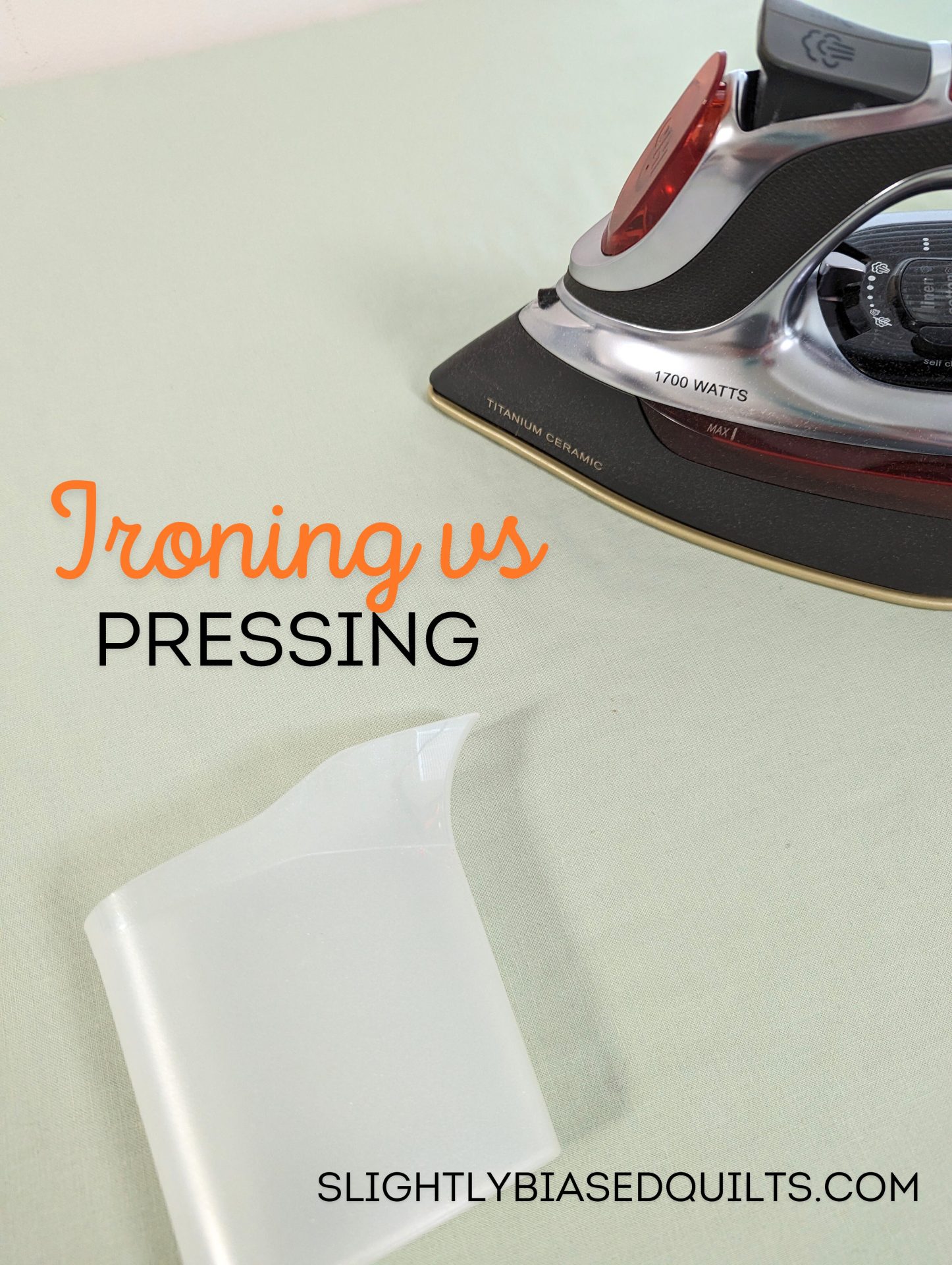 Pressing vs. Ironing in Quilting: Why Pressing is Essential for ...