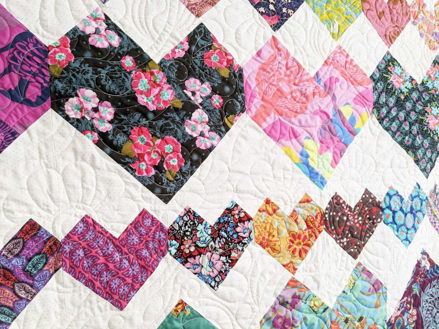 slightly biased quilts