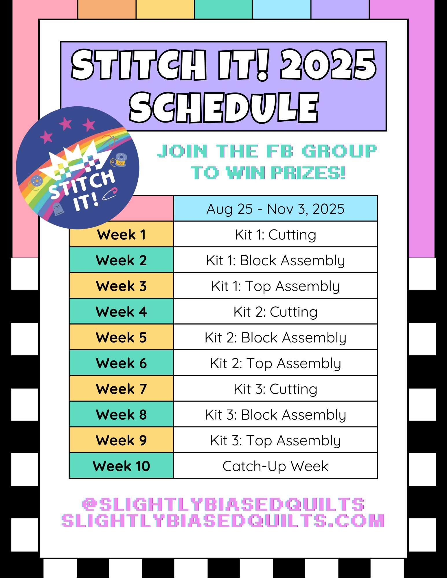 Stitch It! A Fall Quilting Challenge with Slightly Biased Quilts ...