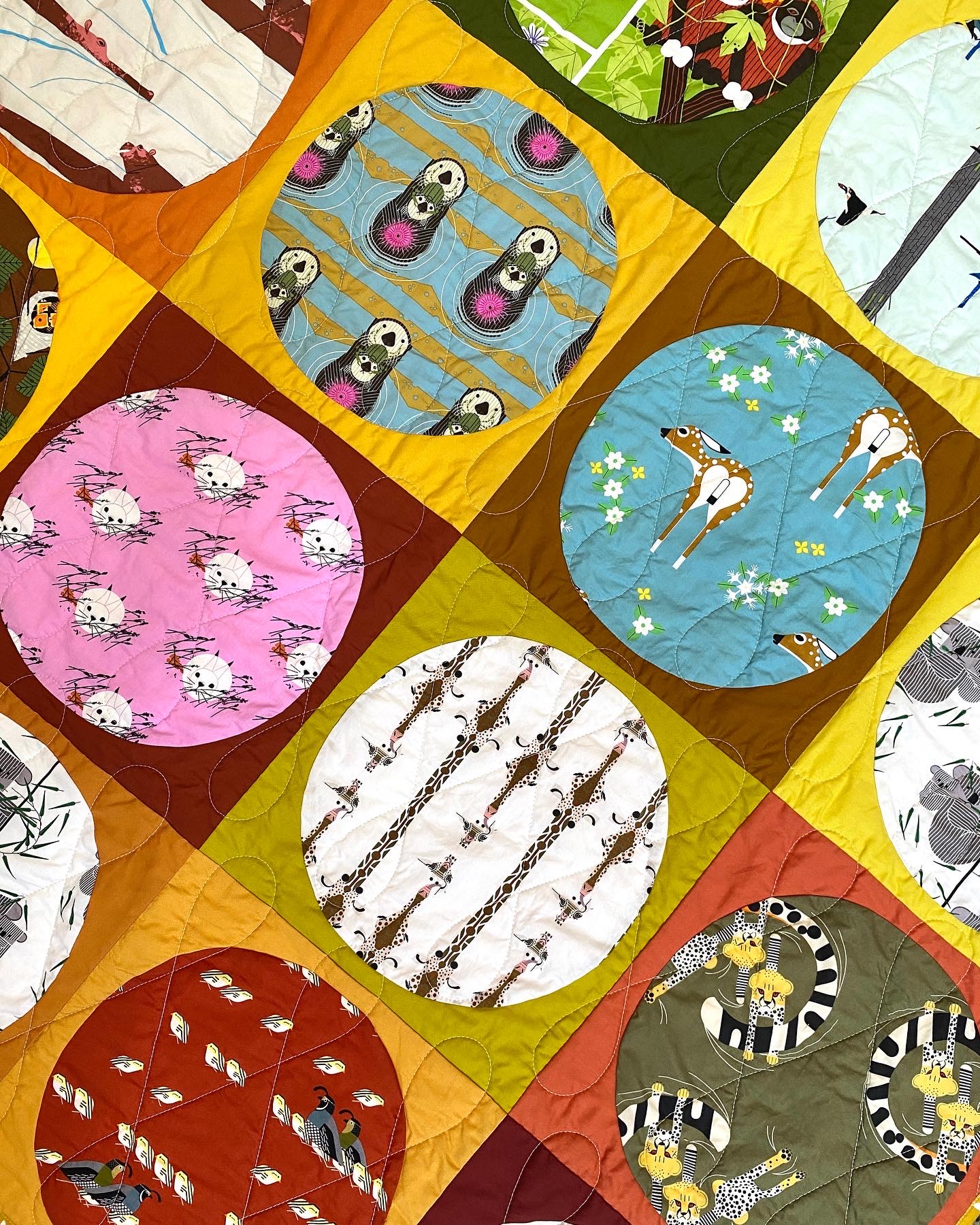 Quilting with Curves: A Guide to Playful Patterns – slightly biased quilts